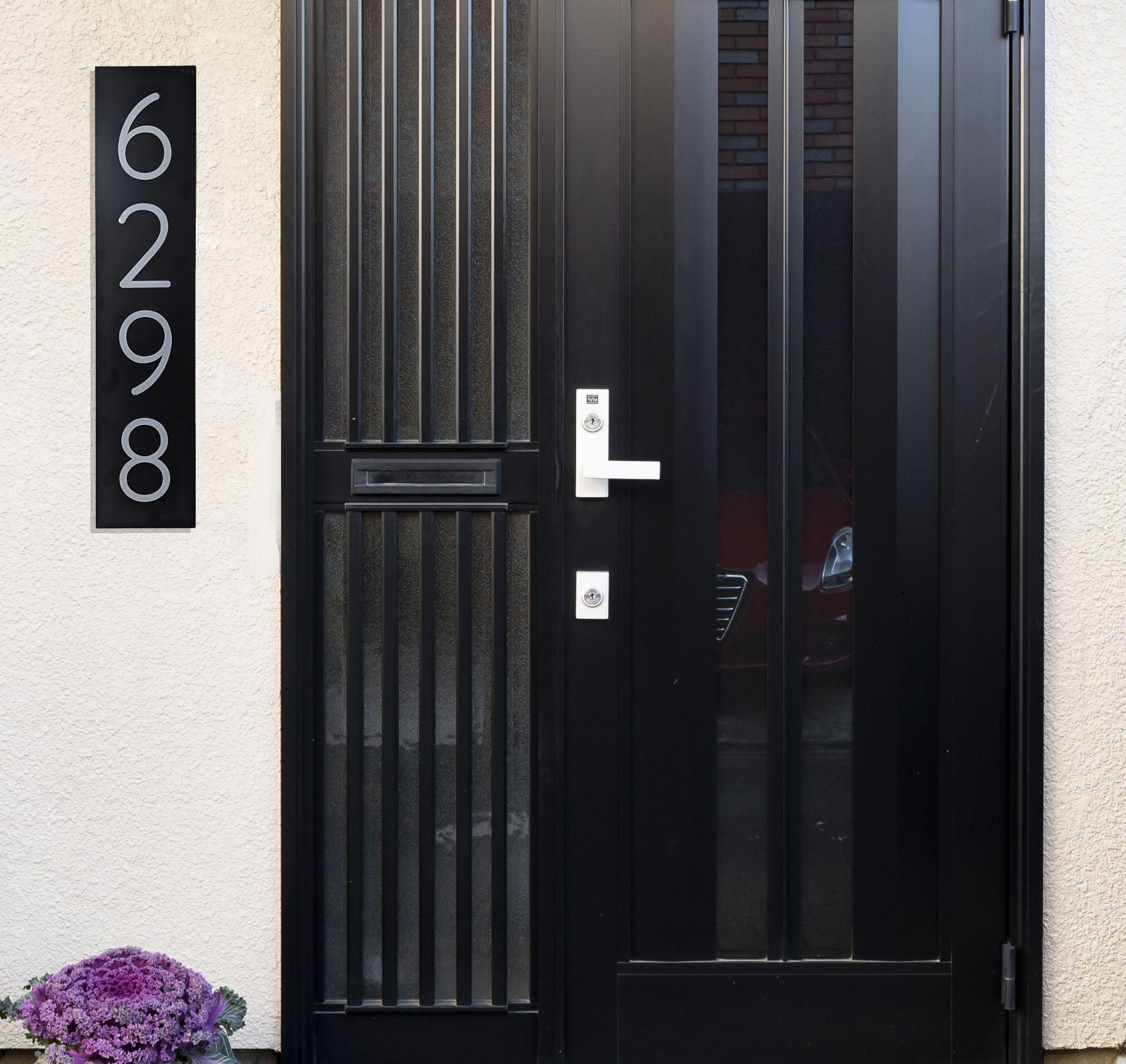 Address Sign Modern Plaque Aluminum Sign Residential Sign - Etsy