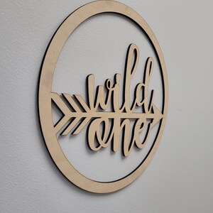 Wild One Sign | Party Décor | Kids Playroom Sign | Playroom Wall Art ...