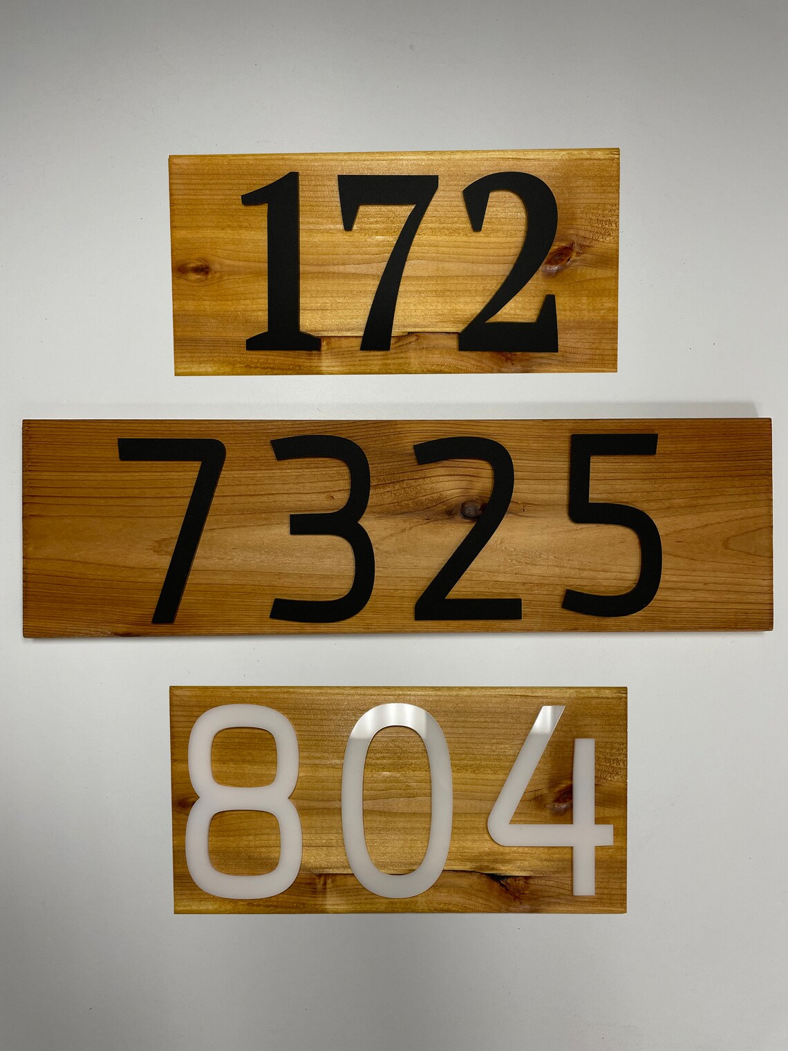 Address Sign Modern Plaque Wooden Sign Wooden Address - Etsy