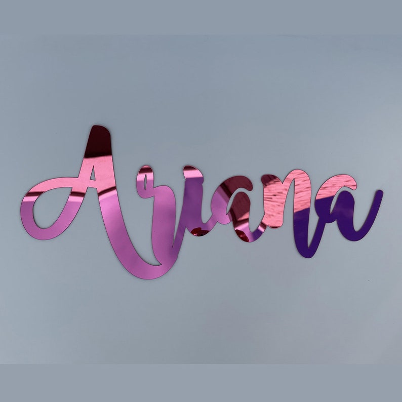 Name Cut Out | Custom Name Sign |nursery Sign |acrylic Name | Custom ...
