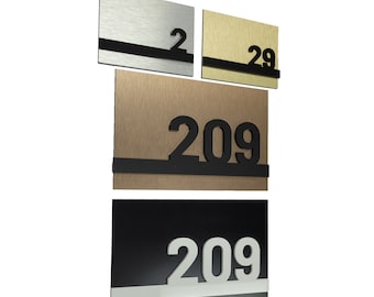 Office Number Signs Hotel Room Numbers for Doors Suite Signage Unit ...