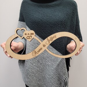 Personalized Gift | Anniversary Gift | Wedding Gift| Infinity Sign ...