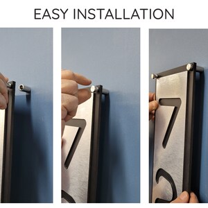 Address Sign| Modern Plaque | Aluminum Sign| Residential Sign |custom ...