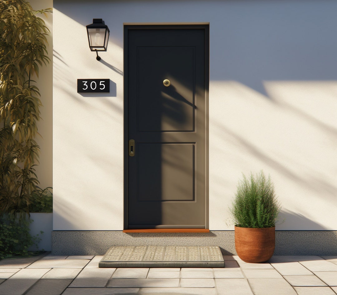 Address Sign| Modern Plaque, Aluminum Sign| Residential Sign |custom ...