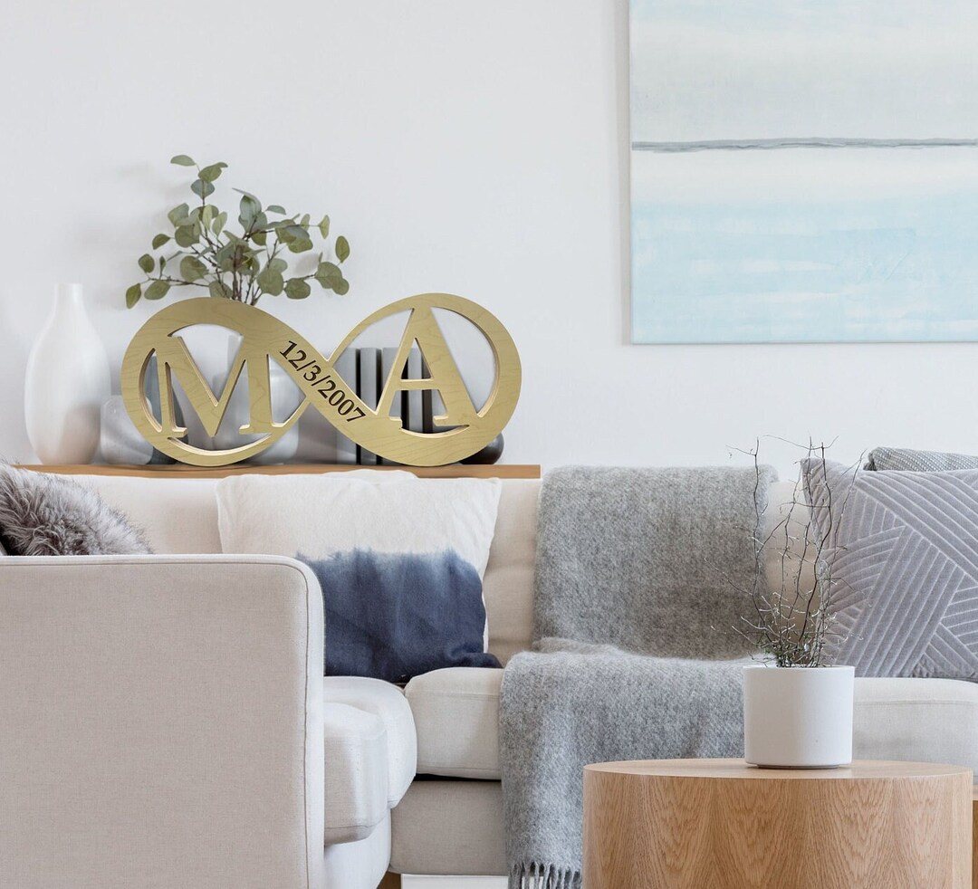 Valentine’s Day Custom Infinity Sign – Personalized Gift for Couples ...