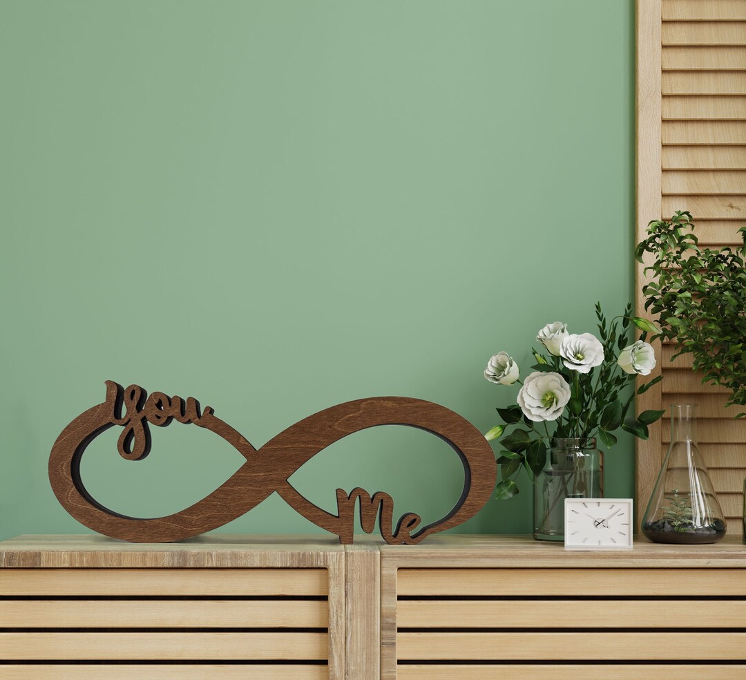 You and Me Infinity Sign – Romantic Valentine Gift for Her, Couple ...