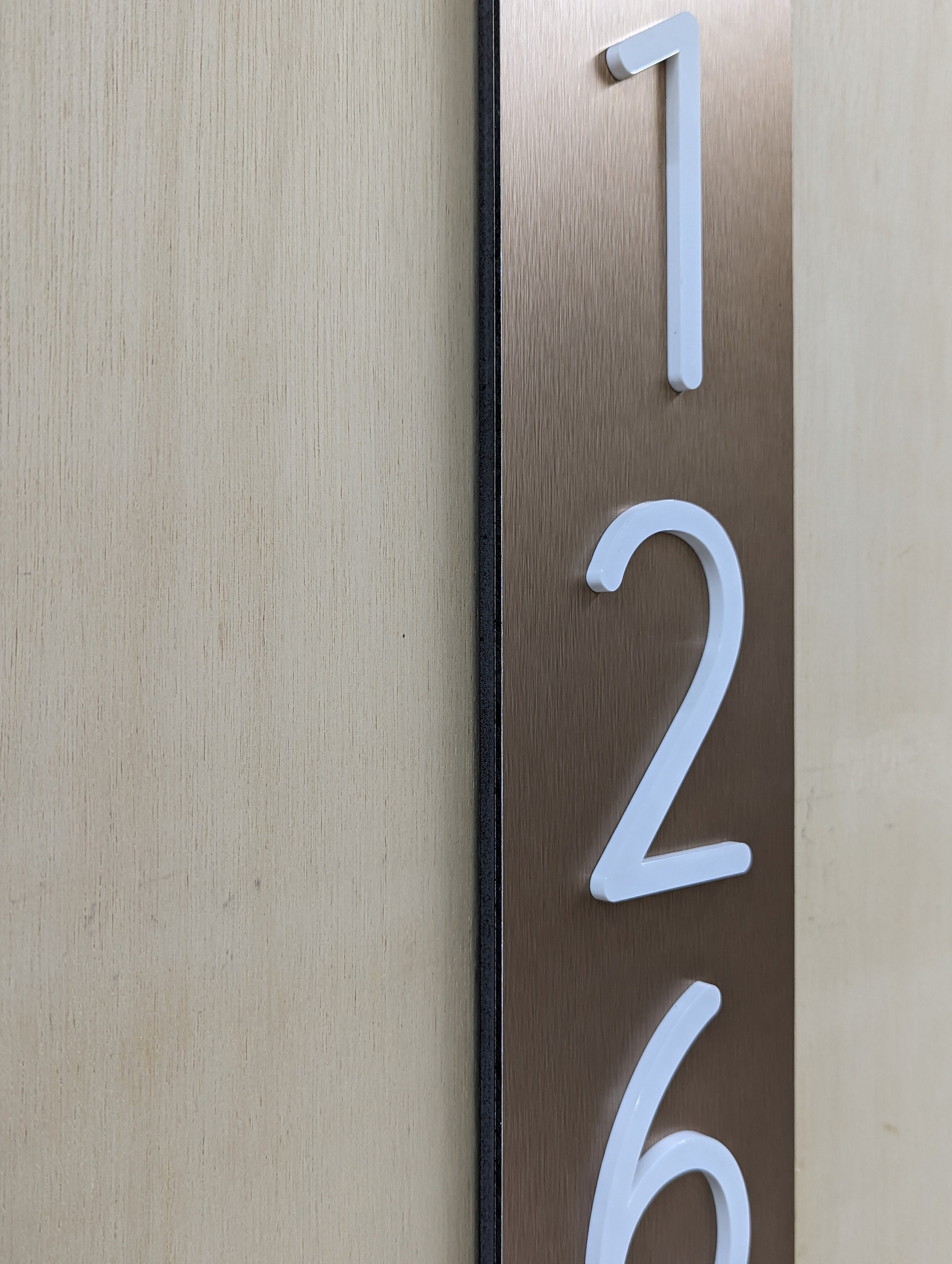 Address Sign Modern Plaque Aluminum Sign Residential Sign - Etsy