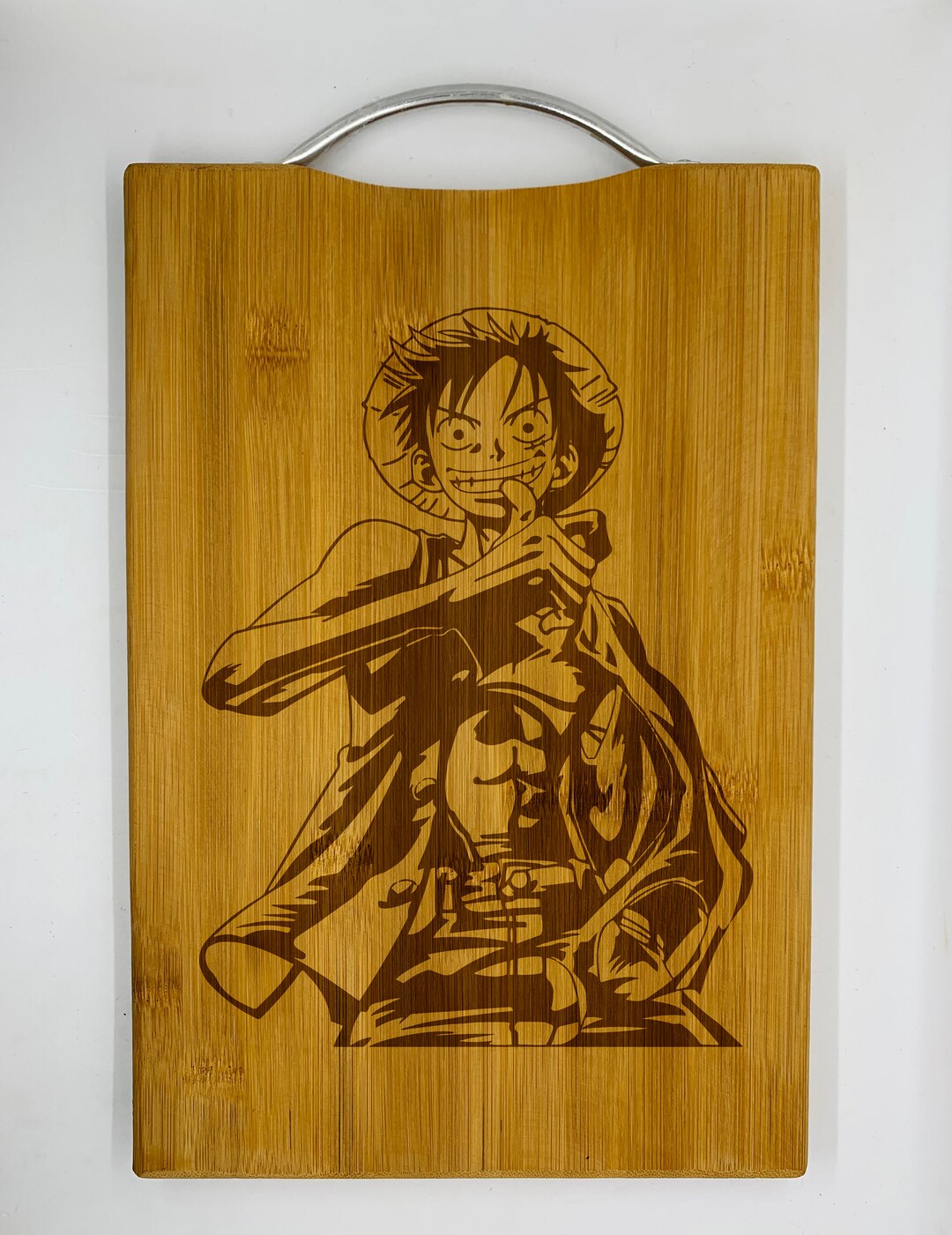 Anime Laser Engraved Bamboo Cutting Board Gift Anniversary Birthday ...
