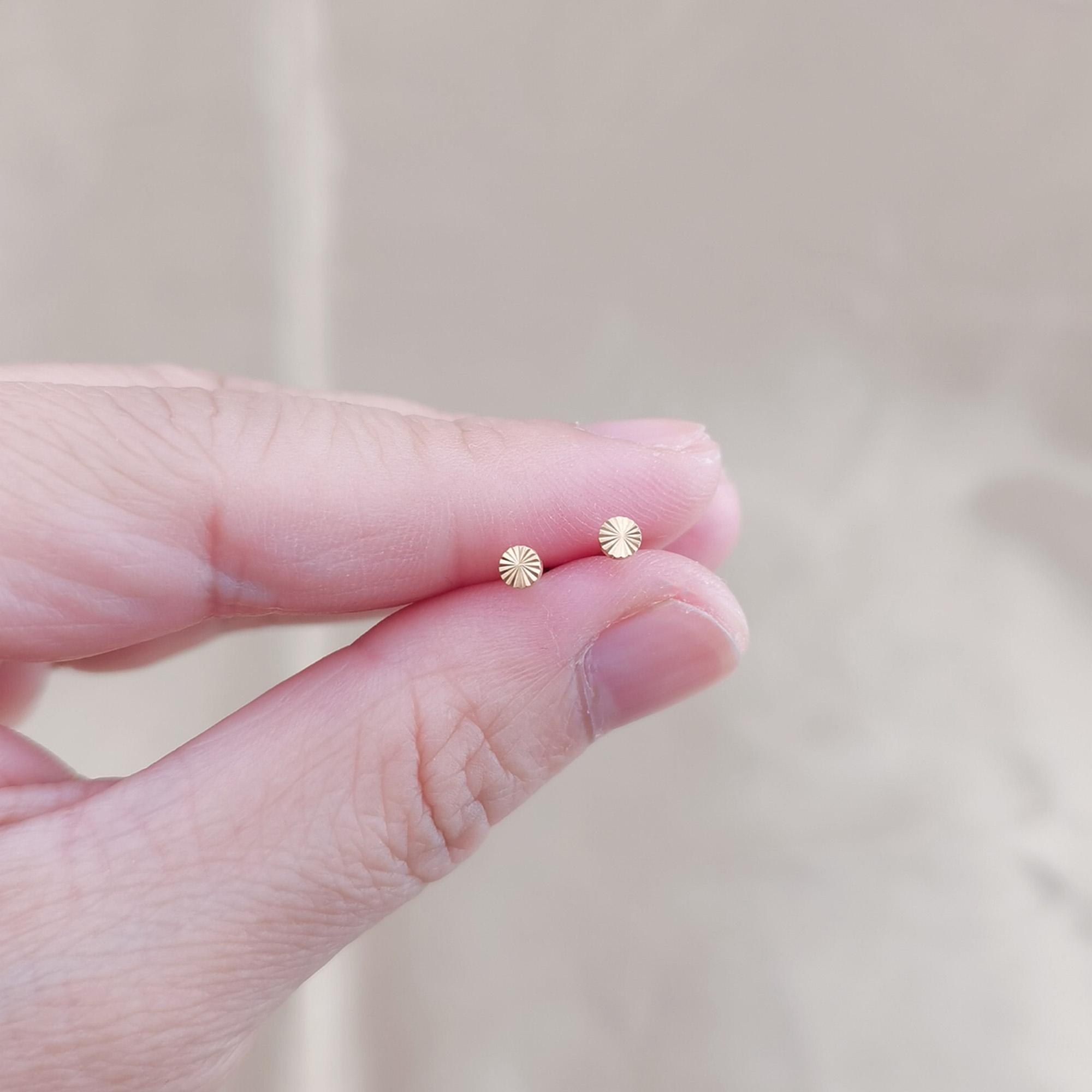 16G 18G 20G Titanium Whorl Disc Threadless Push Pin Labret Stud ...