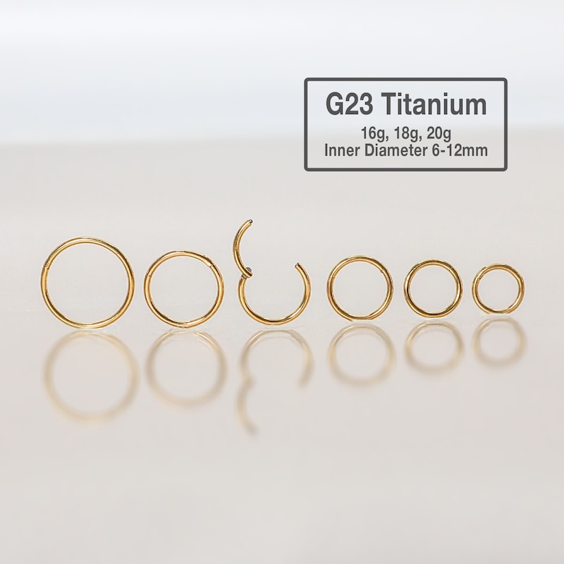 18 G Titanium Clicker - Etsy