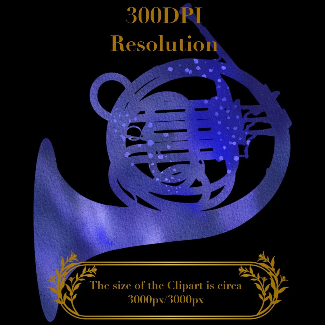 Watercolor Music Clipart Commercial Use Clip Art Music Notes - Etsy