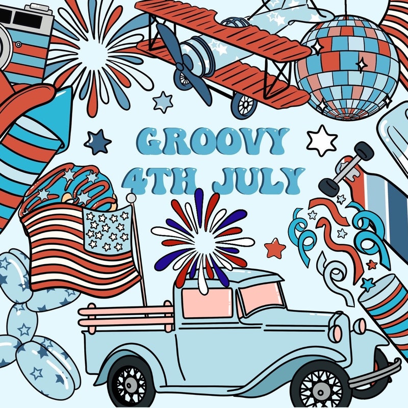 4th of July Clip Art - Etsy