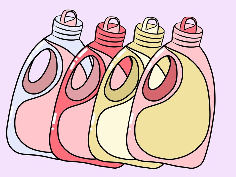 Spring Clean Clipart Cleaning Clip Art Set House Work - Etsy