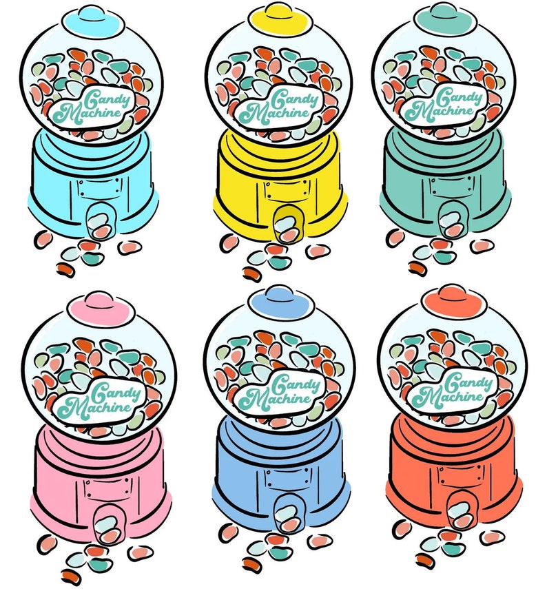 Candy Clipart Set, Clip Art Sweets, Candy Clipart Digital Download ...