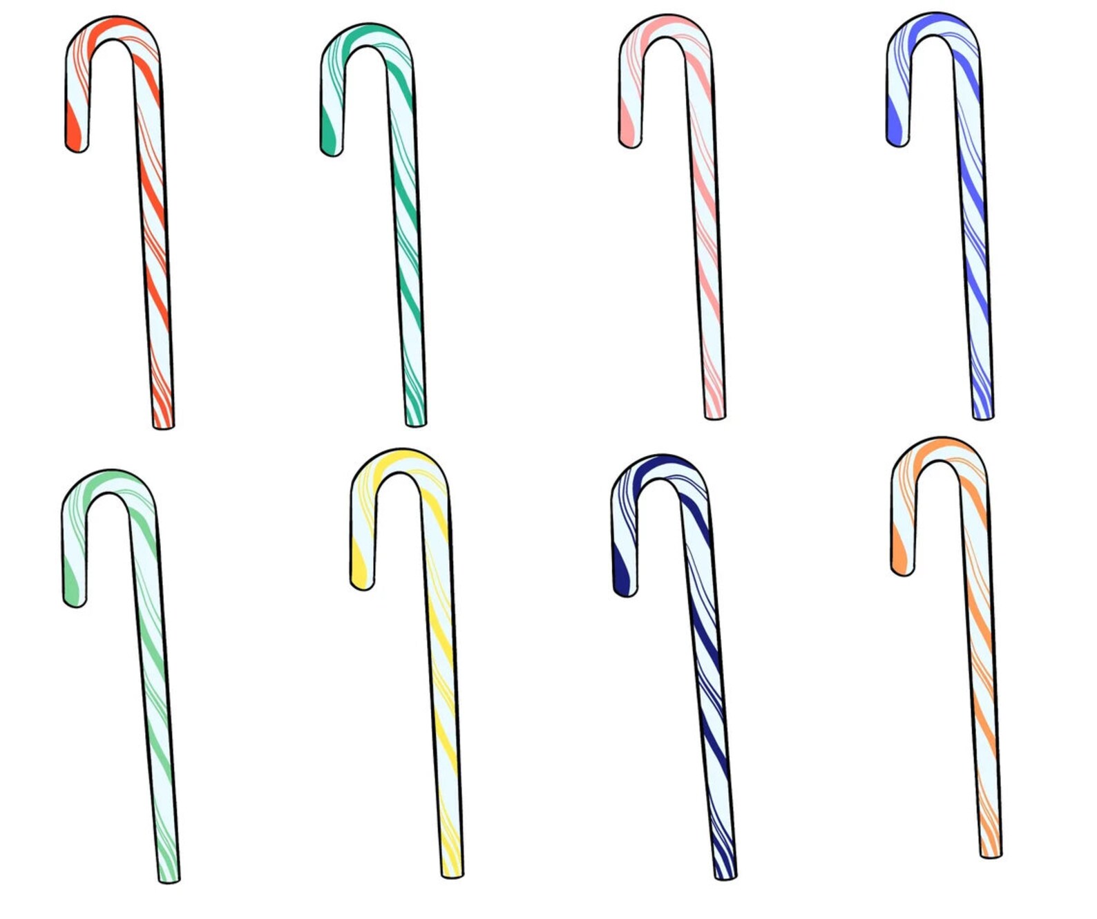 Candy Clipart Set, Clip Art Sweets, Candy Clipart Digital Download ...