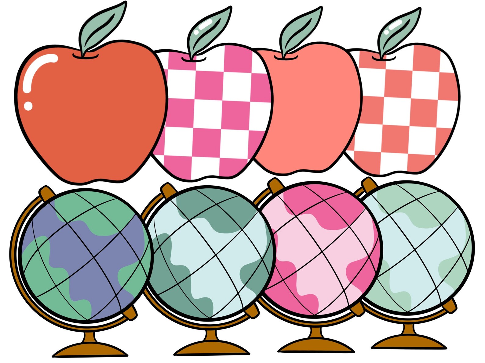 Hippie School Clipart Groovy School Clip Art Retro School - Etsy