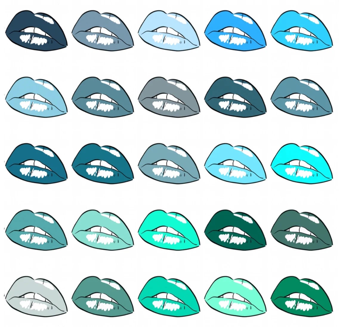 Lips Clipart, Lips Clip Art, Lips Png, Lips Svg, Lips Sublimation, Lips ...