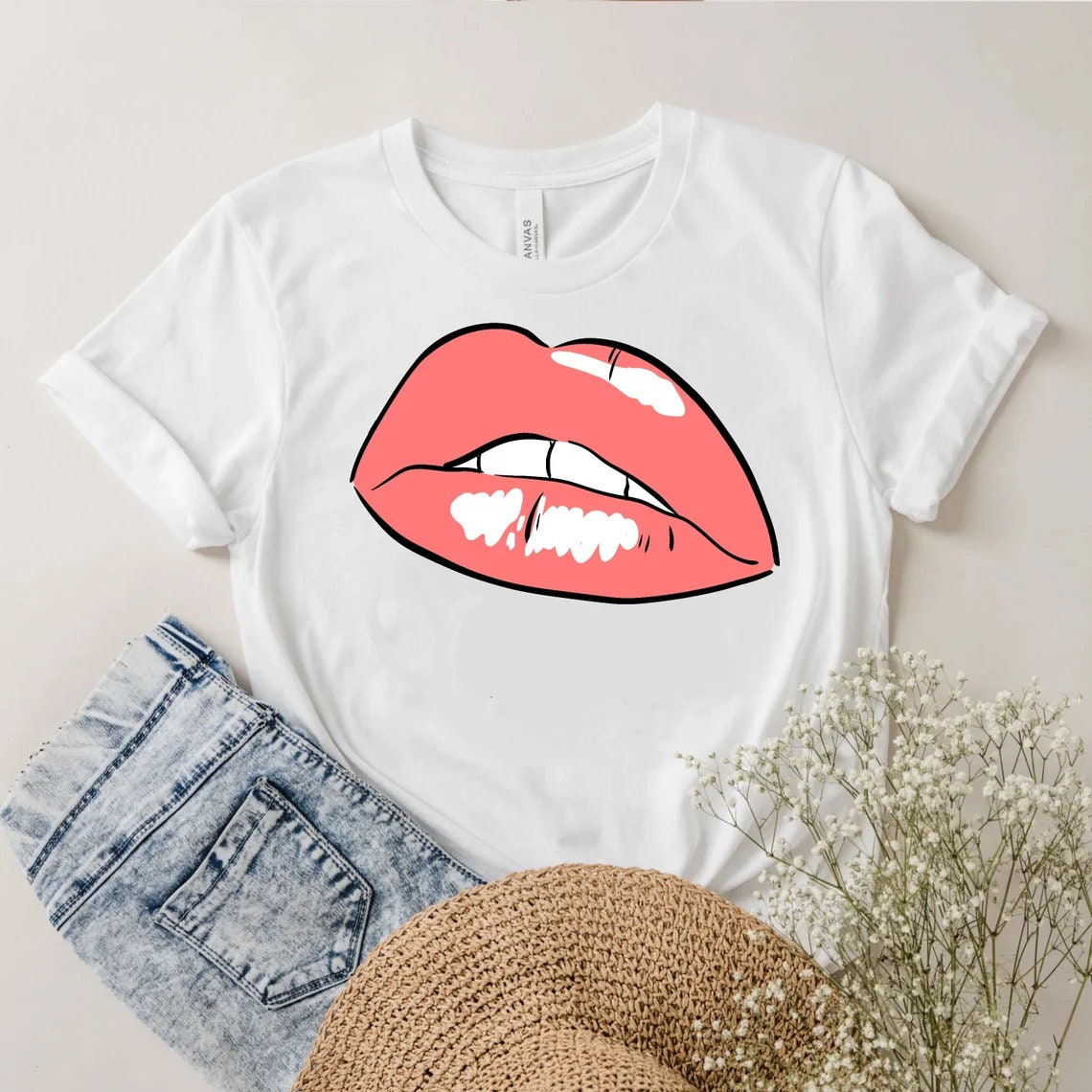 Lips Clipart, Lips Clip Art, Lips Png, Lips Svg, Lips Sublimation, Lips Clipart Set, Commercial ...