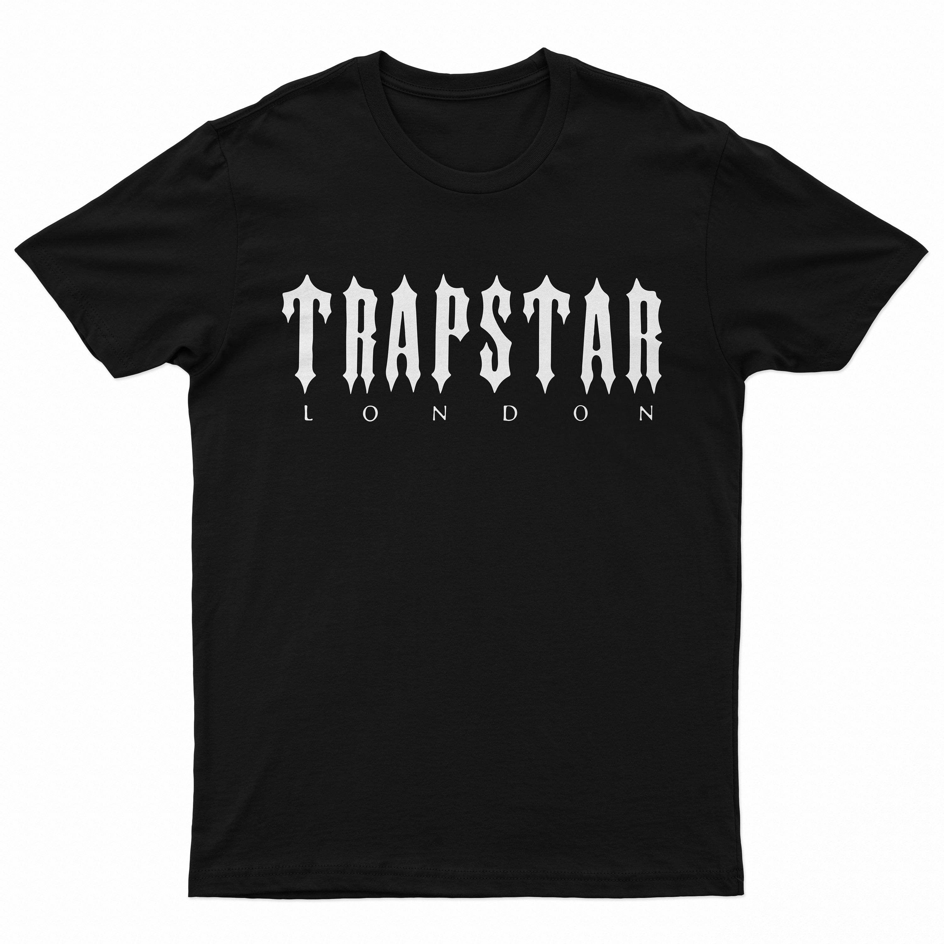 Maglietta T-Shirt Trapstar Uomo Donna Bambini Comfort In Cotone