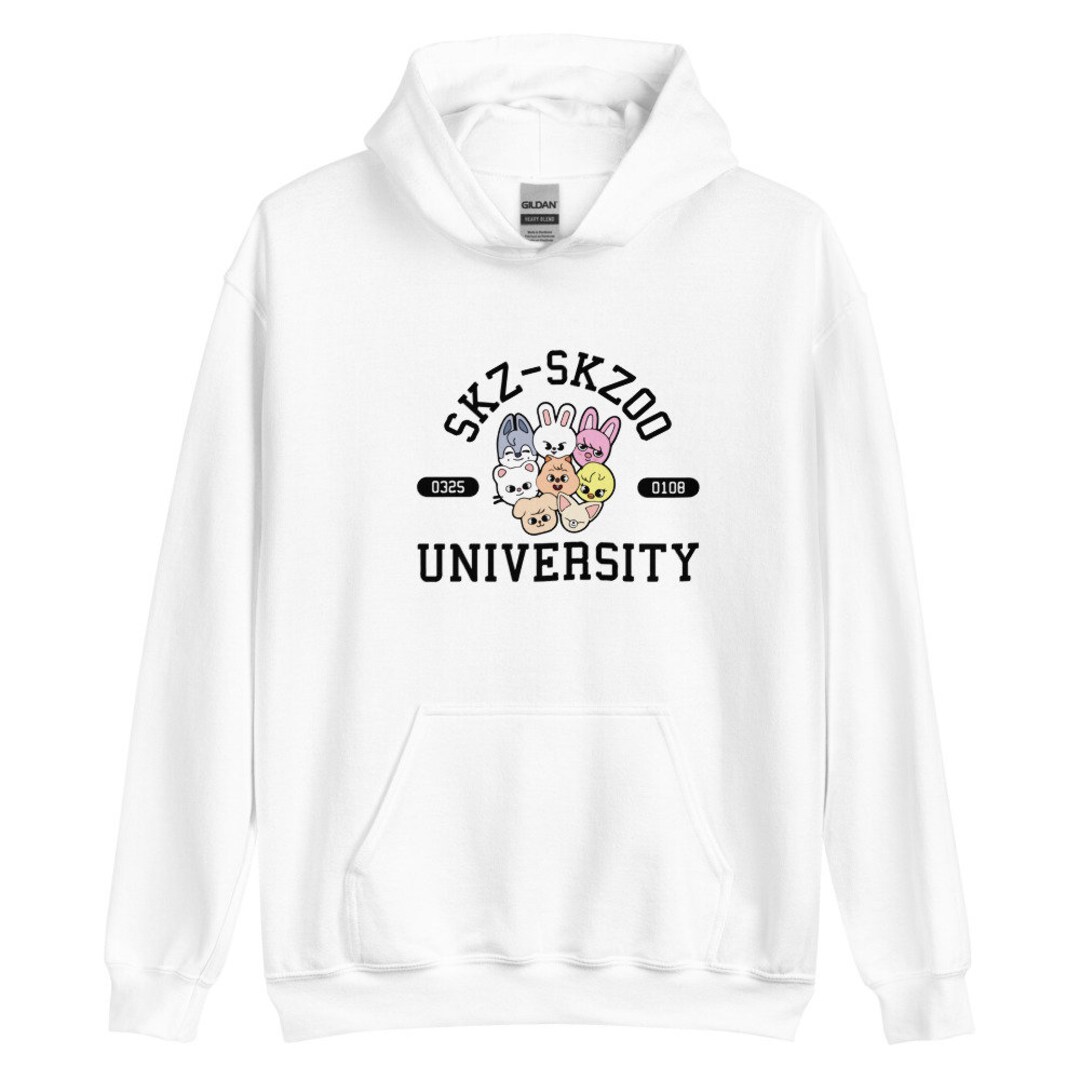 Stray Kids K-pop SKZ-SKZOO University Harajuku Cute Hoodie, Music Band ...