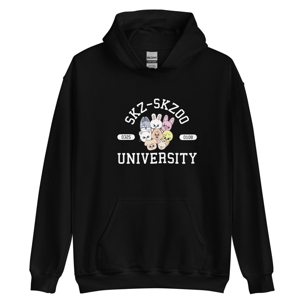 Stray Kids K-pop SKZ-SKZOO University Harajuku Cute Hoodie - Etsy UK