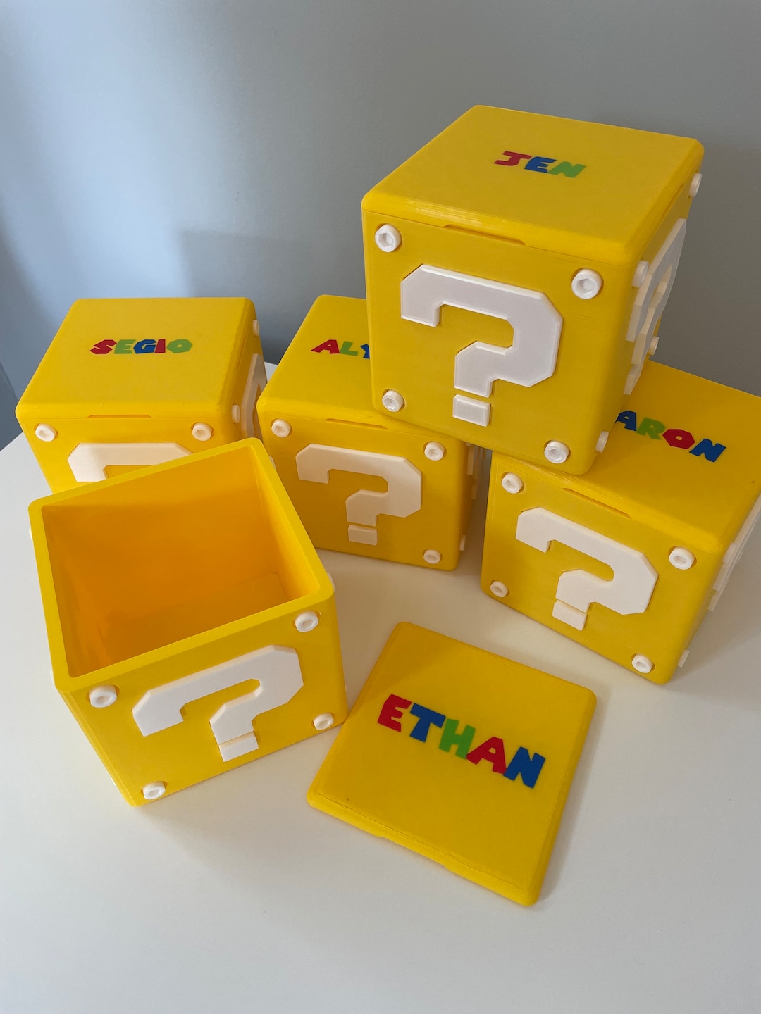 Question Mark Box Personalized - Etsy