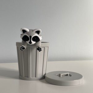 Adorable Racoon / Trash Panda Multi-color, Eco-friendly PLA - Etsy