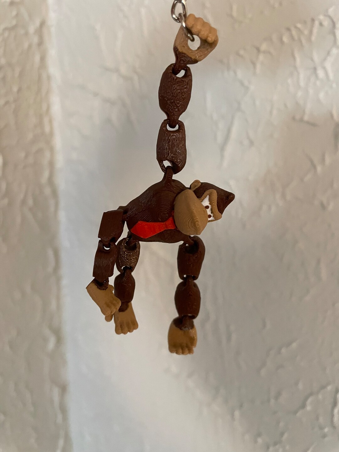 Gorilla Keychain Articulated - Etsy