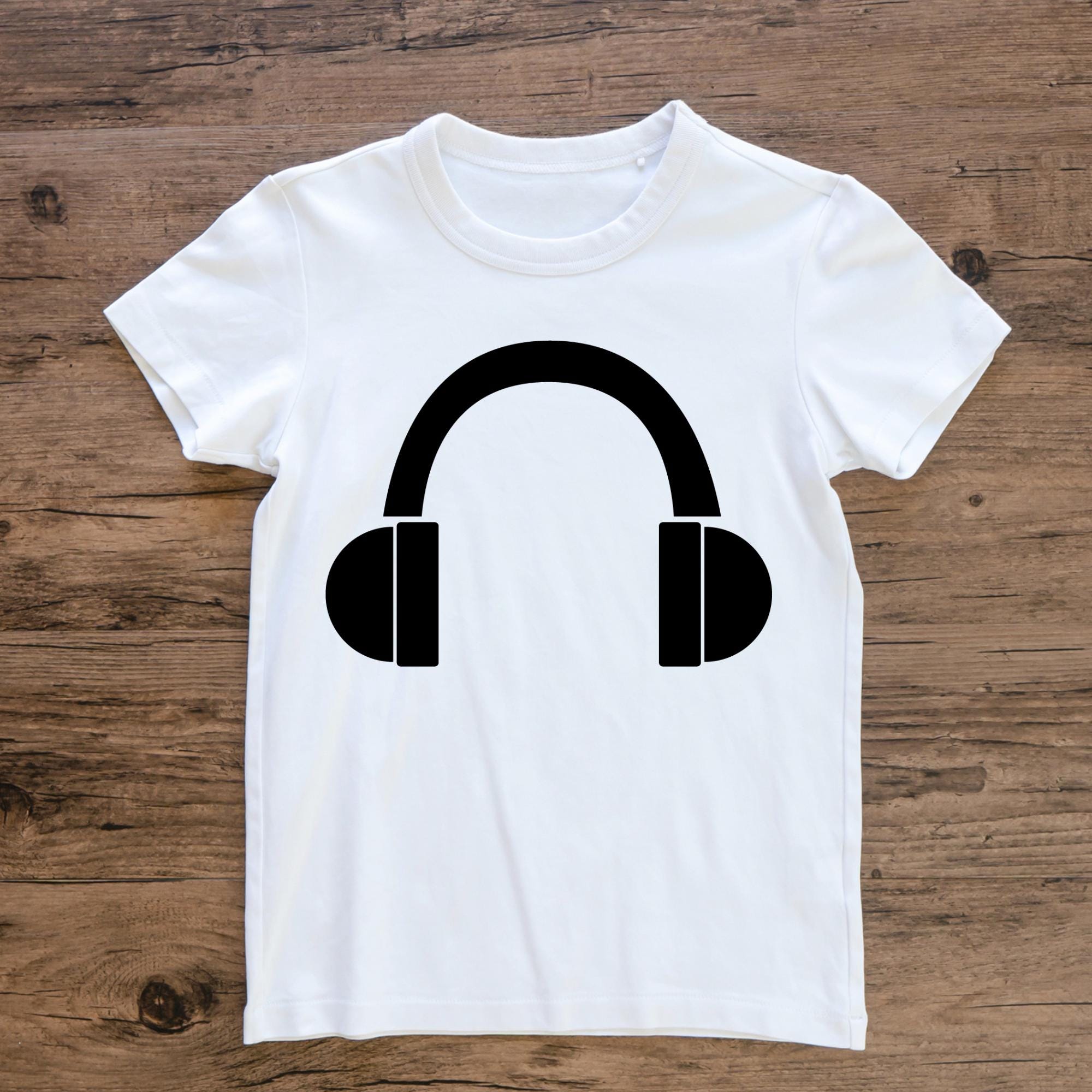 Headphones SVG, Headphone Digital File, Logo, Simple Headphones Svg ...