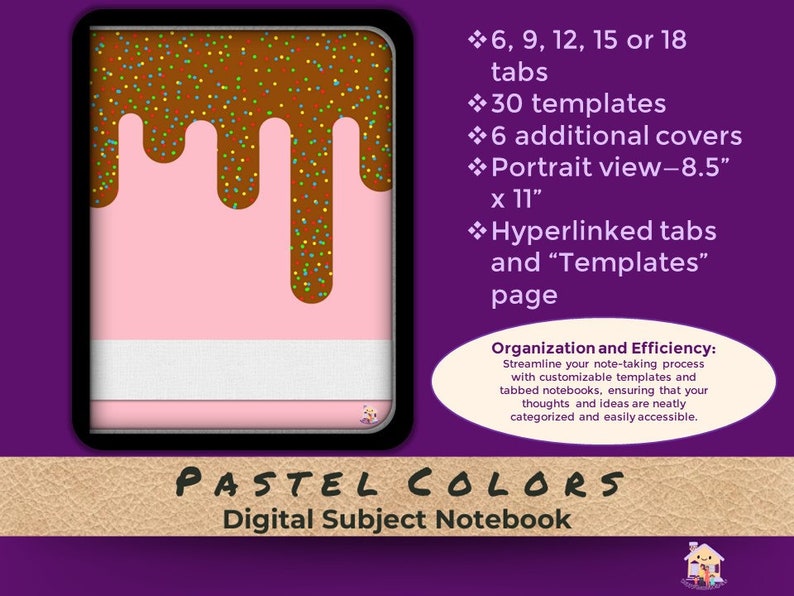 Pastel Digital Subject Notebooks: Ultimate Bundle - Etsy