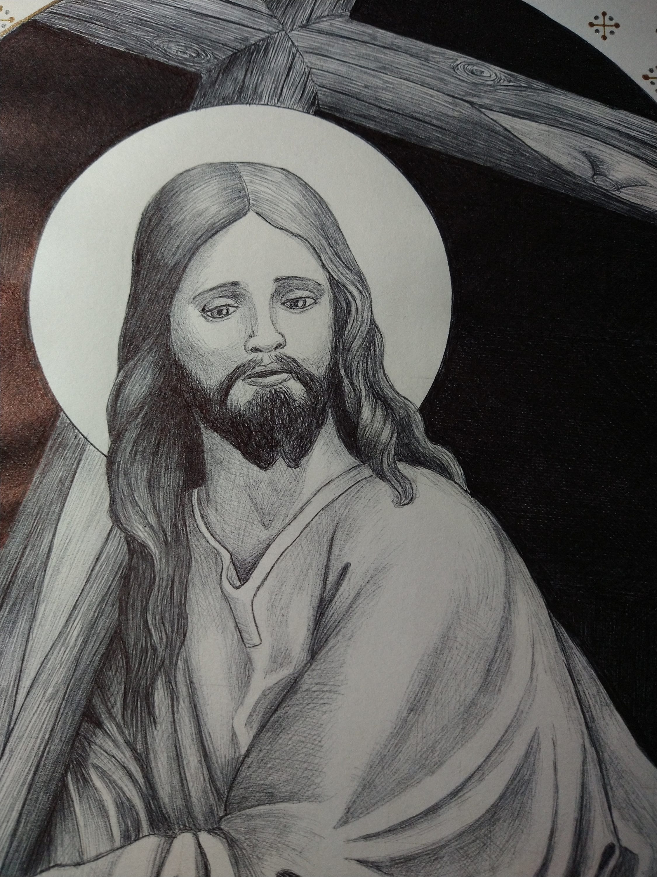 Christ Embracing the Cross - Etsy