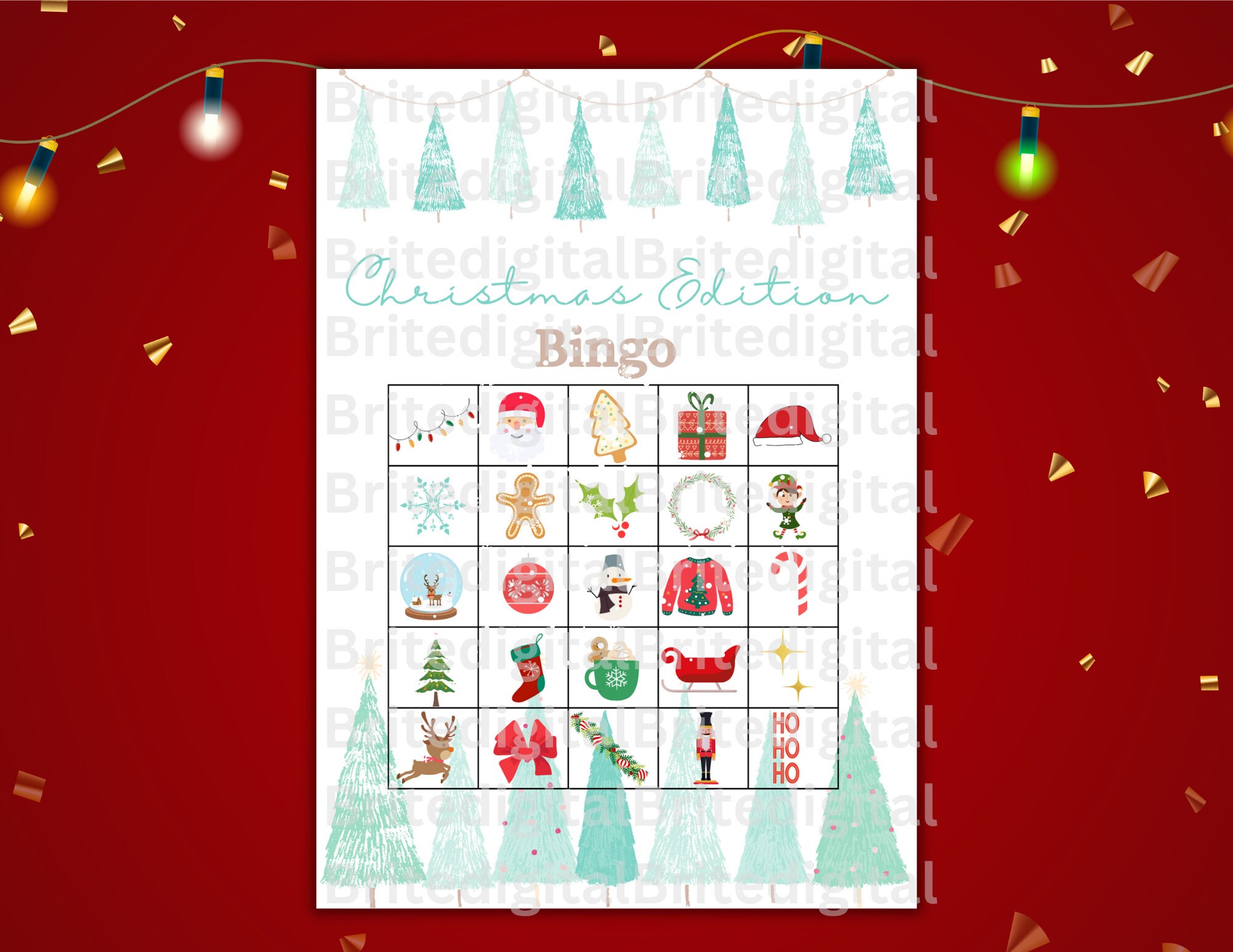 Christmas Games Bundle 4 Games - Instant Download - Etsy