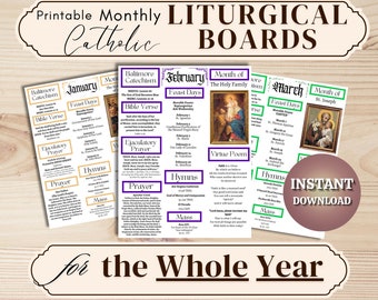 Printable Catholic Liturgical Board for September | Prayer Corner ...