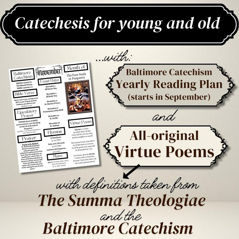 NOVEMBER Printable Catholic Liturgical Board | Prayer Corner ...