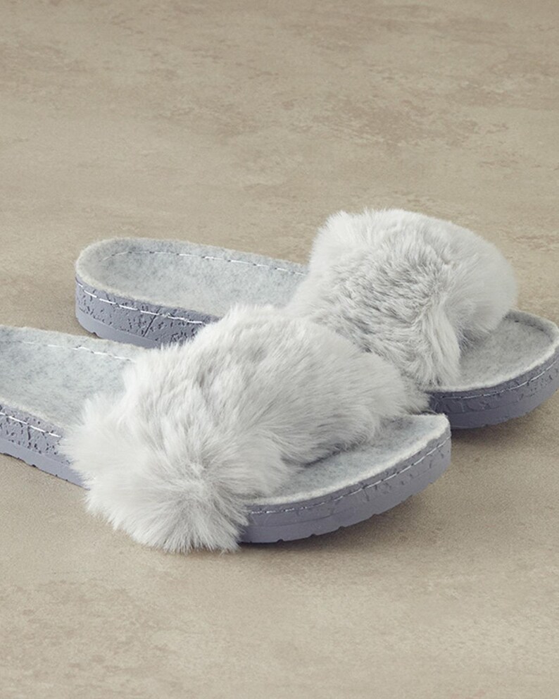 Feather Slippers,fur Slides,feather Sandals,wedding Gifts for Women - Etsy