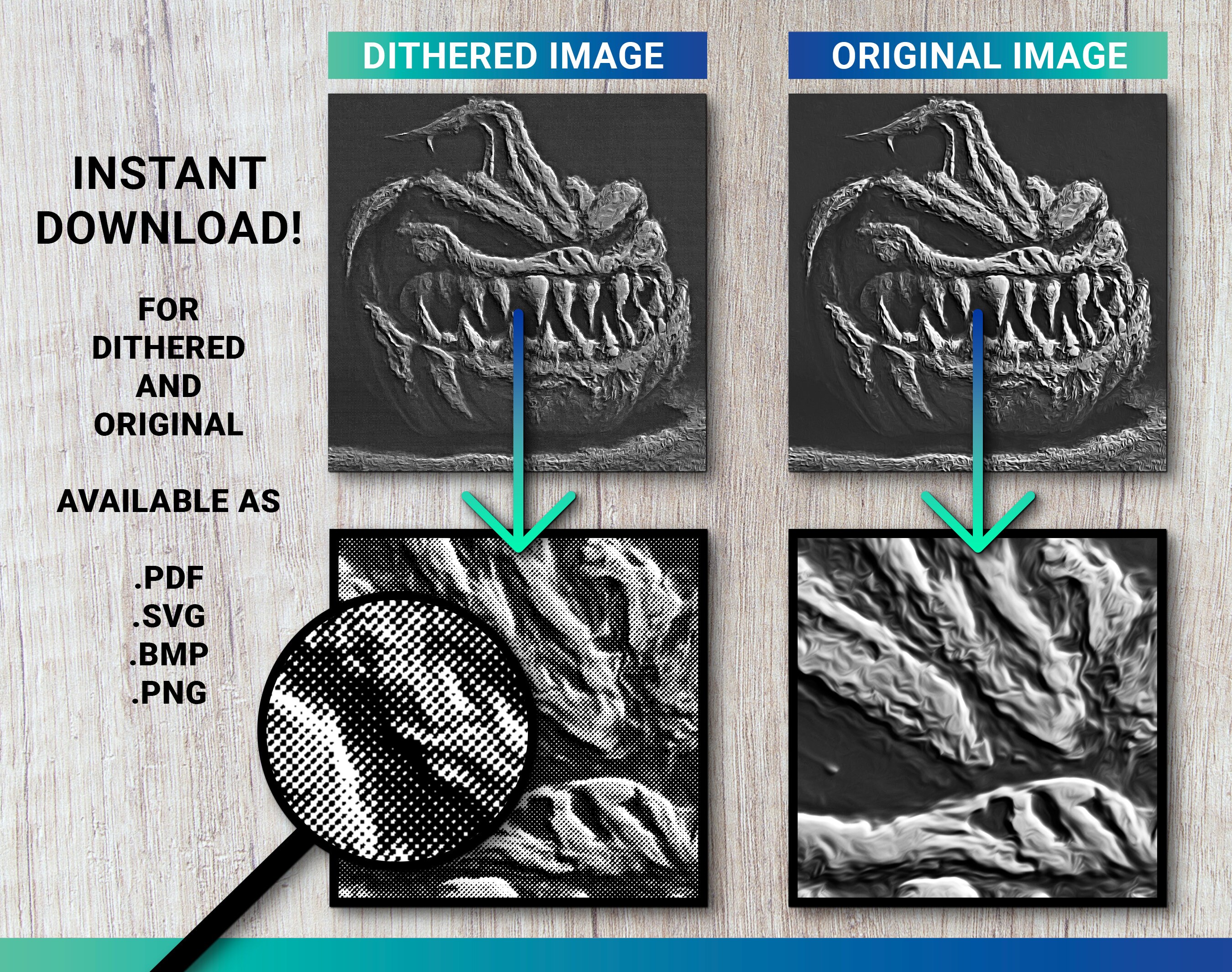 Halloween Bundle 3D Illusion Laser Files 10 X - Etsy