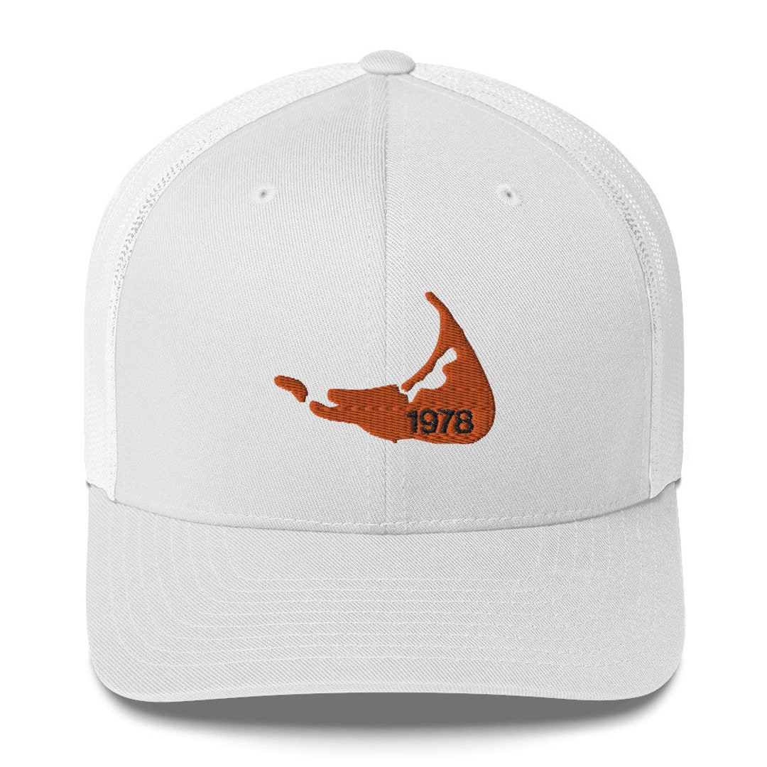 Nantucket 1978 Island Trucker Cap, Mesh Hat to Keep You Cool, Great ...