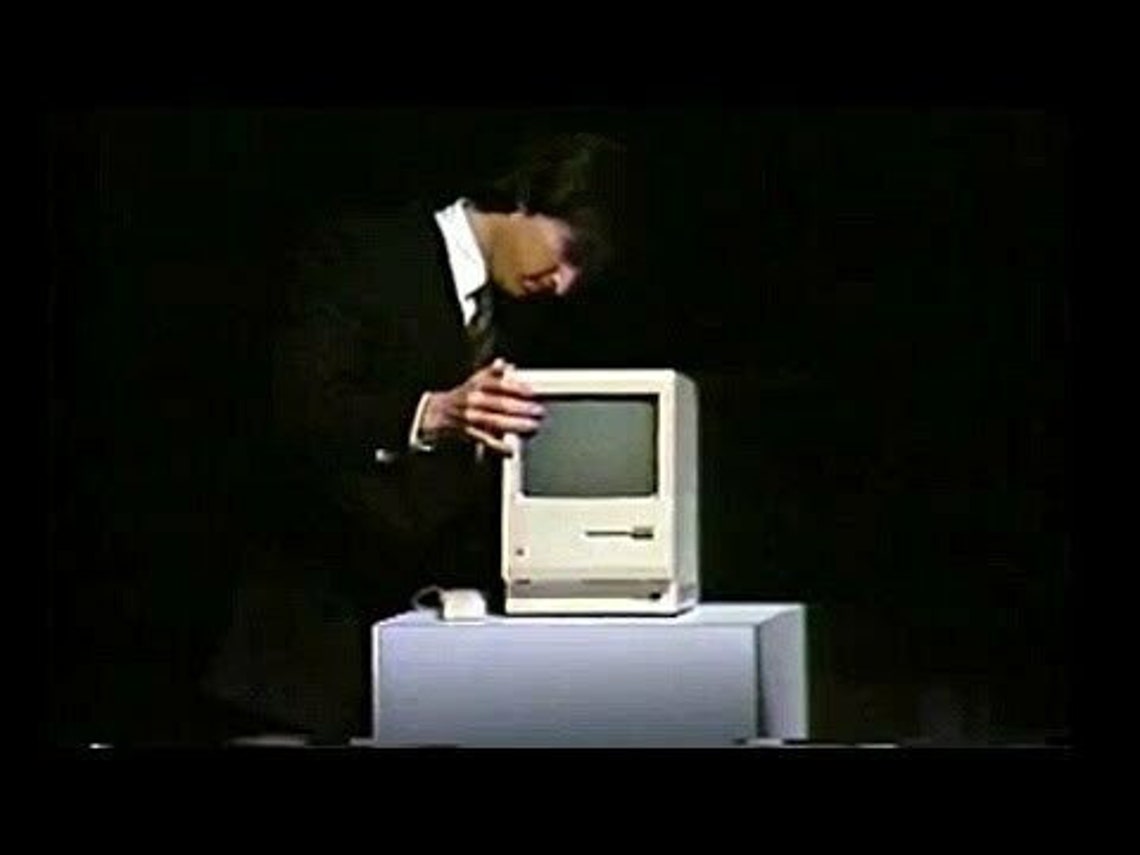 Macintosh Intro 1984 on Diskette Macintosh 1984 Presentation - Etsy
