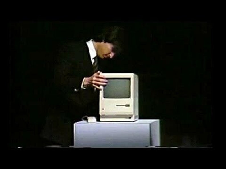 Macintosh Intro 1984 on Diskette, Macintosh 1984 Presentation Floppy ...