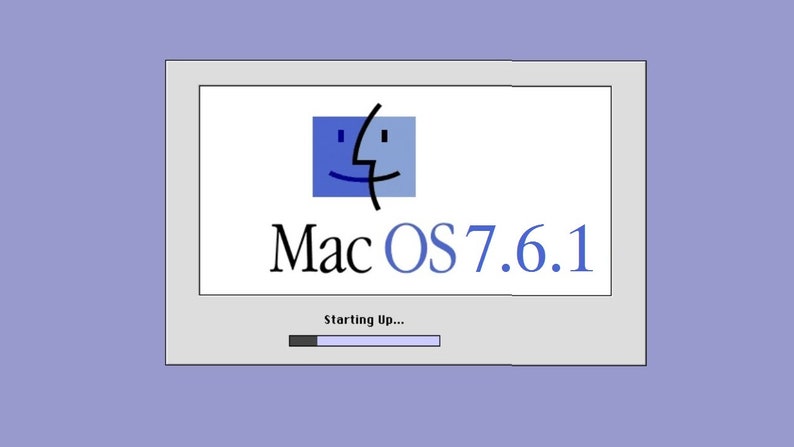 Apple Macintosh Classic SE System 7.6.1, 50pin SCSI Macintosh 4gb Hard ...