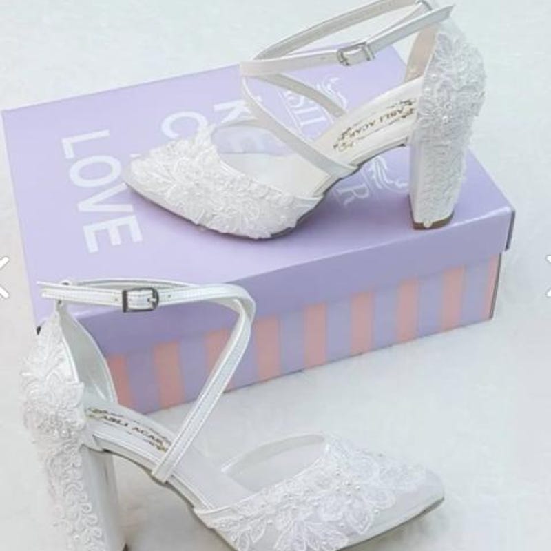 Lace Bridal Shoes - Etsy