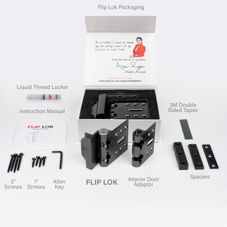 Fliplok, Residential Lock for Inward Swing Door - Etsy