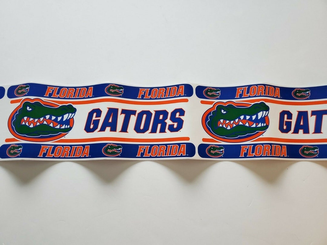 University of Florida Gators Peel and Stick Wallpaper Border. Nwt - Etsy