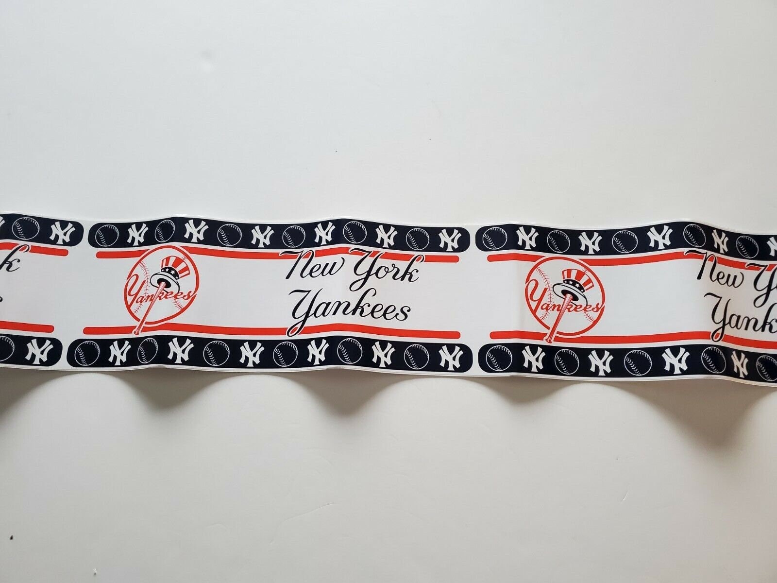 New York Yankees Mlb Peel and Stick Wallpaper Border. Nwt - Etsy