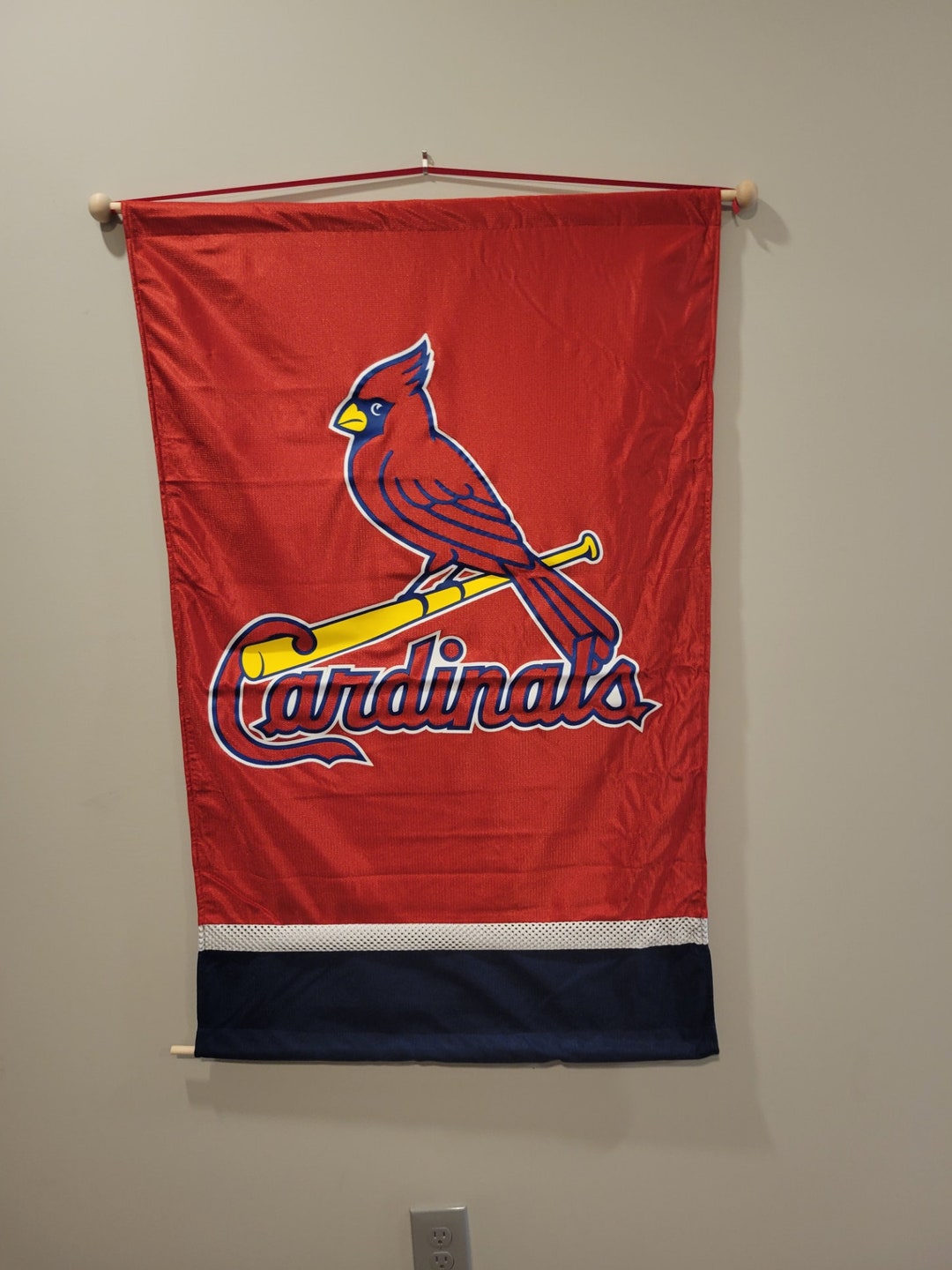 St. Louis Cardinals MLB Red Wall Banner. 28'' X 45''. NWT - Etsy