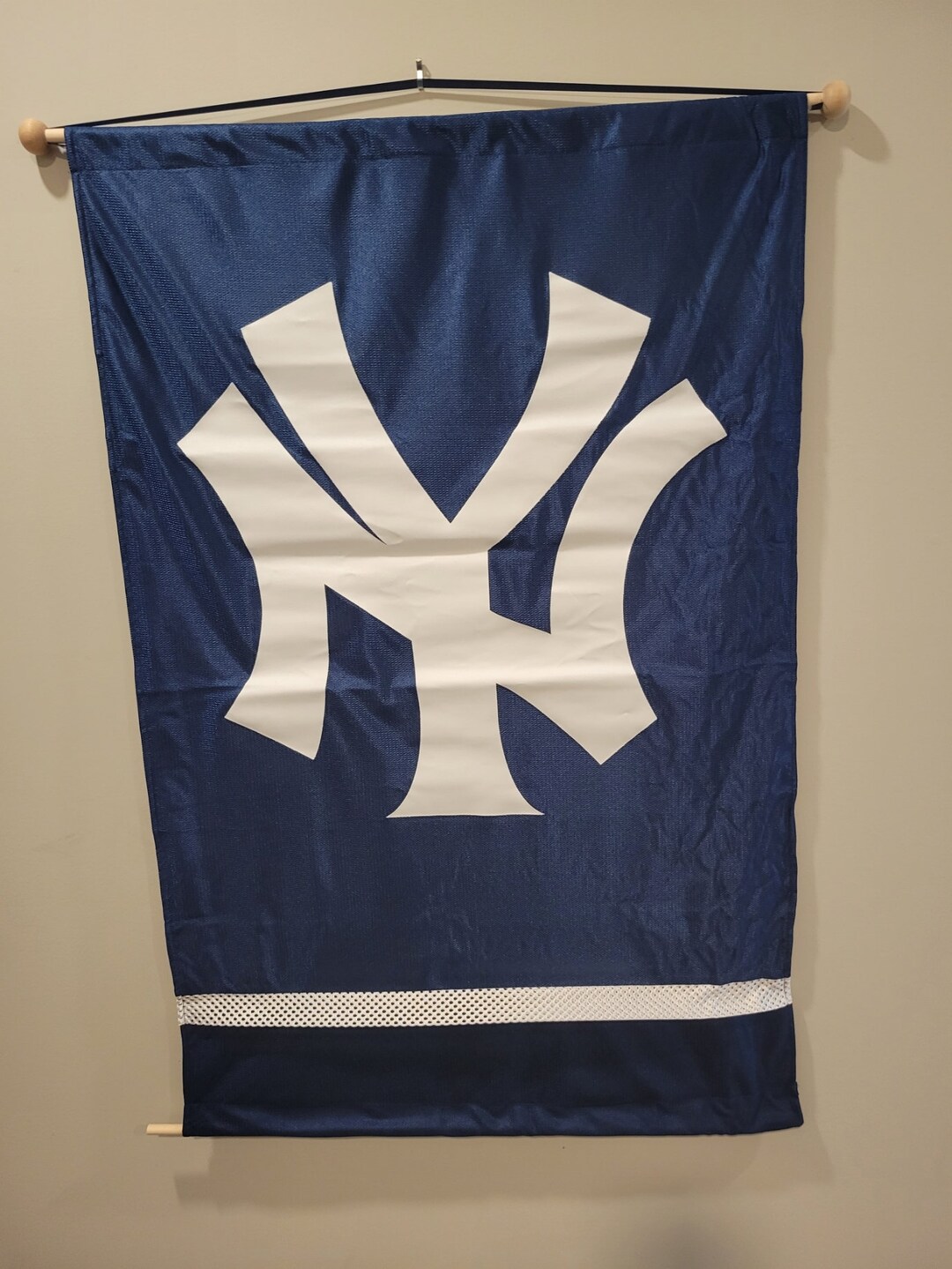 New York Yankees MLB Navy Blue Wall Banner. 28'' X 45''. Nwt - Etsy