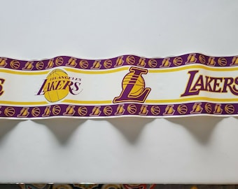 Los Angeles Lakers NBA Team Wallpaper Border - Etsy
