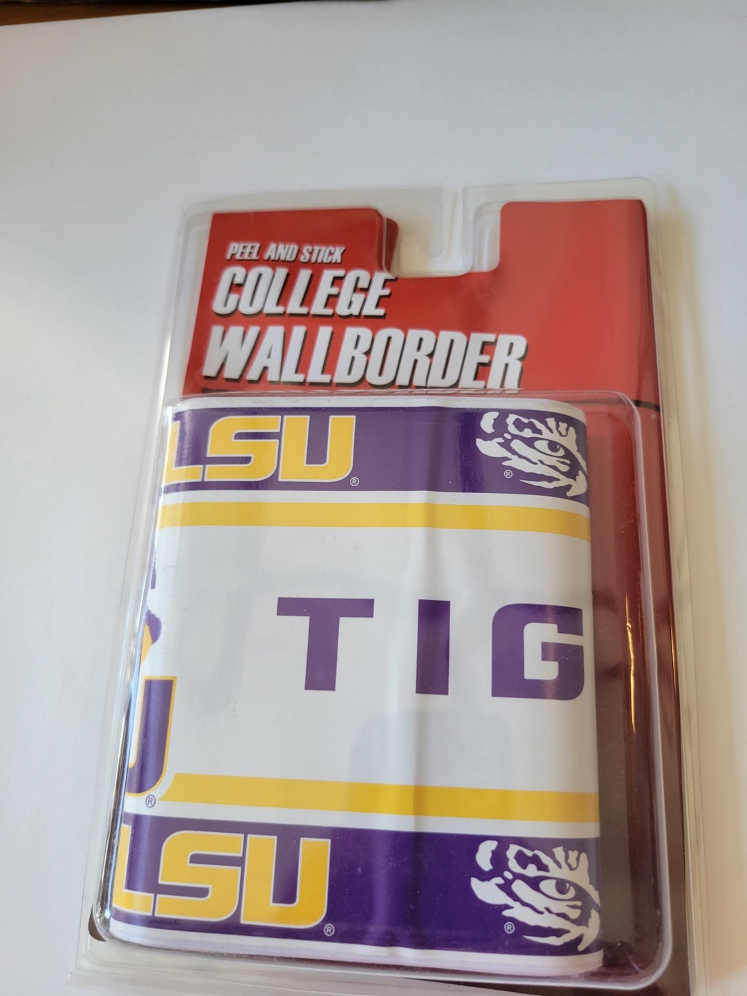 LSU Tigers NCAA Peel and Stick Wallpaper Border. Nwt - Etsy