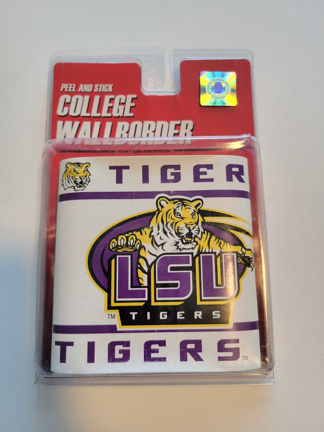 LSU Tigers NCAA Peel and Stick Wallpaper Border. 5'' X - Etsy