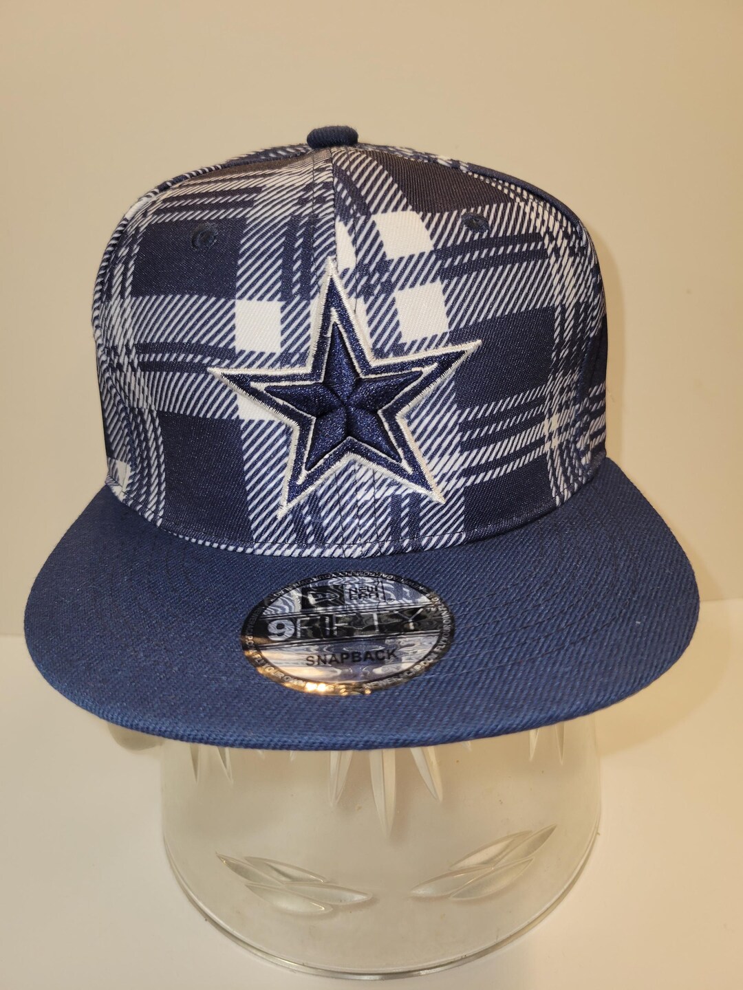 Dallas Cowboys Blue Plaid NFLNEW ERA 9fifty Baseball Snap Baseball Hat ...